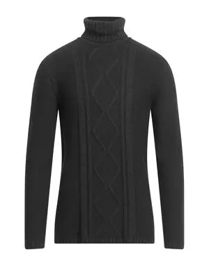 Roberto Cavalli Turtleneck Knit Top - Black