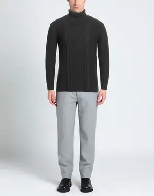 Roberto Cavalli Turtleneck Knit Top - Black