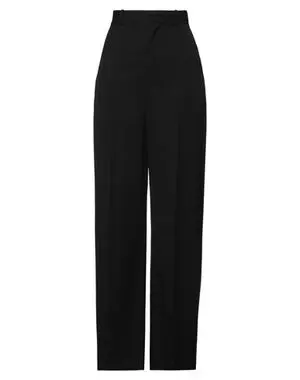 DEL CORE Flared Virgin Wool-cotton Blend Trousers