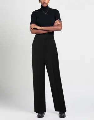 DEL CORE Flared Virgin Wool-cotton Blend Trousers