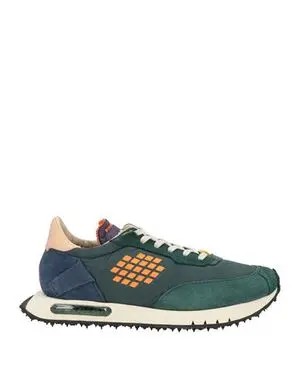 BEPOSITIVE Sneakers Midnight Size Soft Leather, Textile Fibers - Green