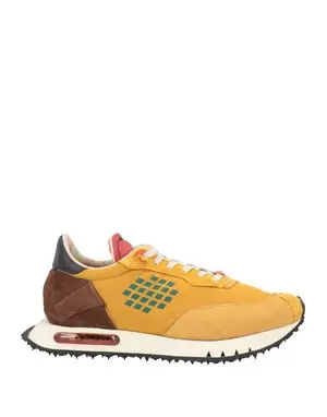 BEPOSITIVE Soft Leather And Textile Fiber Sneakers