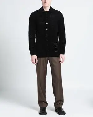 Dolce & Gabbana Virgin Wool Crochet-knit Cardigan