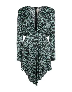 Alexandre Vauthier Asymmetric Silk Mini Dress