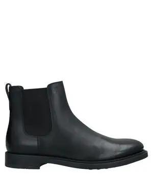 TOD'S Leather Chelsea Boots Black