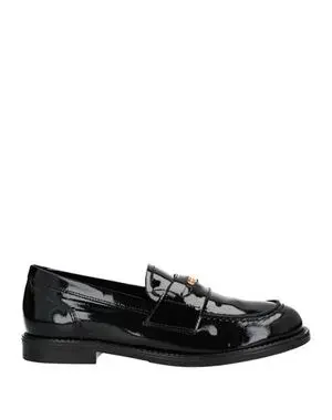 BALDININI Sky Leather Loafers Black