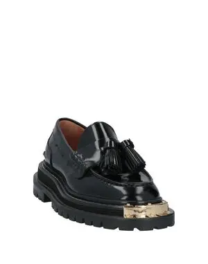 Sandro Leather Loafers With Tassels