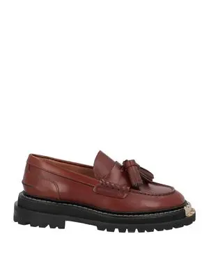 Sandro Leather Loafers With Tassels