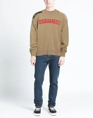 Dsquared2 Printed Sweatshirt - Beige