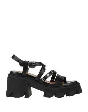 GANNI Sandals Size Leather