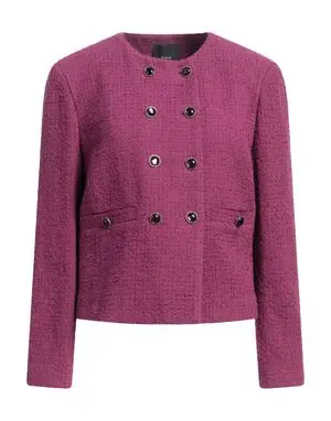Pinko Bouclé Jacket - Magenta