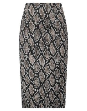 Moschino Animal Print Pencil Skirt
