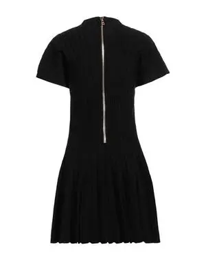 Balmain Mini Circle Dress - Black