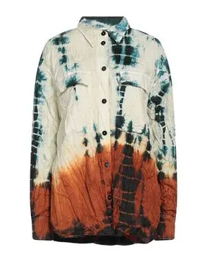 JIL SANDER Multicolor Crinkled Satin Shirt