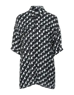 Moschino Printed Twill Shirt - Black