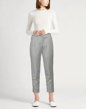 Peserico Light Virgin Wool, Polyamide, And Metal Fiber Pants