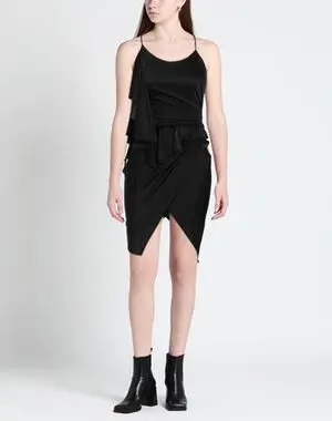 Alexandre Vauthier Viscose & Elastane Mini Dress - Black