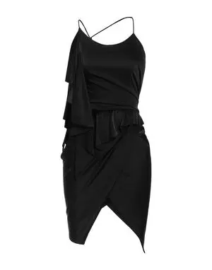 Alexandre Vauthier Viscose & Elastane Mini Dress - Black