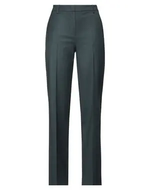 PT TORINO Pants In Virgin Wool And Elastane Green