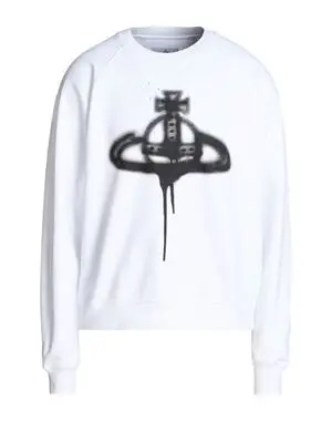 VIVIENNE WESTWOOD Sweatshirt Size Organic Cotton - White