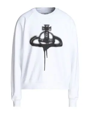 VIVIENNE WESTWOOD Sweatshirt Size Organic Cotton - White