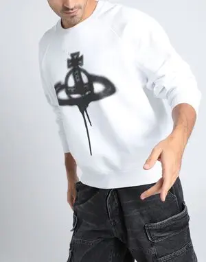 VIVIENNE WESTWOOD Sweatshirt Size Organic Cotton - White