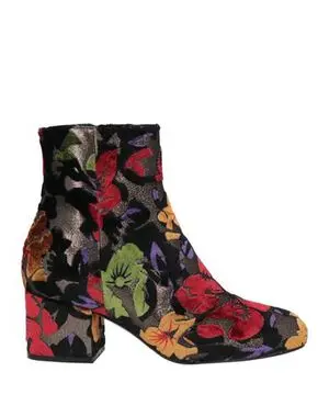 POLLINI Floral Print Ankle Boots