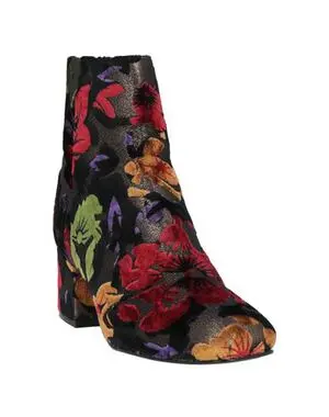 POLLINI Floral Print Ankle Boots