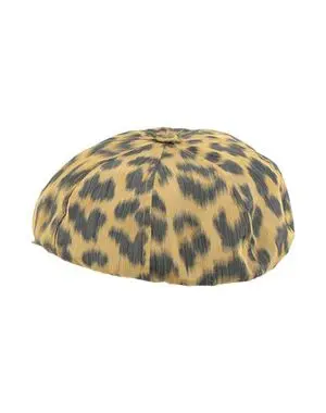 Dior DIOR HOMME Leopard-Print Beret Yellow