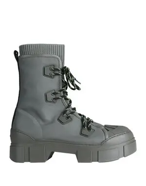 VIC MATIE Textile Fibers Ankle Boots - Grey