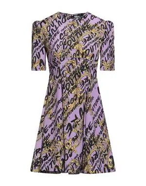 Versace Mini Dress - Purple