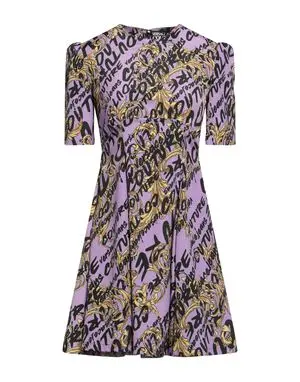 Versace Mini Dress - Purple