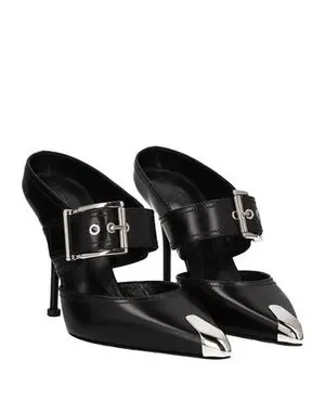 Alexander McQueen Mules & Clogs Leather - Black