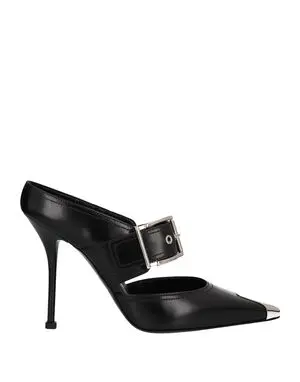 Alexander McQueen Mules & Clogs Leather - Black