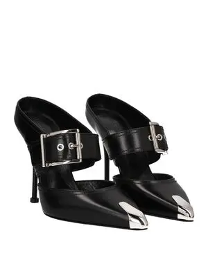 Alexander McQueen Mules & Clogs Leather - Black