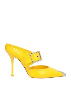 Alexander McQueen Mules & Clogs Leather Mandarin