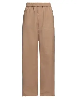 OFF-WHITE™ Regular Fit Wide Leg Pants - Beige