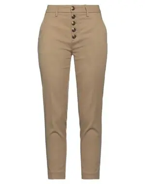DONDUP Tapered Lyocell Blend Pants - Beige