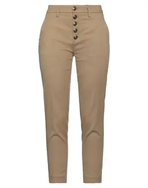 DONDUP Tapered Lyocell Blend Pants - Beige