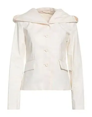 Add Striped Coated Fabric Jacket
