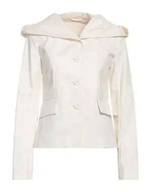 Add Striped Coated Fabric Jacket
