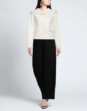 Add Striped Coated Fabric Jacket