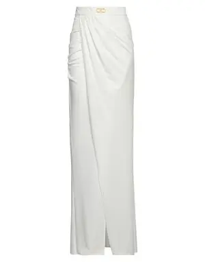 Elisabetta Franchi Maxi Pencil Skirt - White