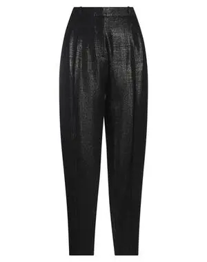 Elisabetta Franchi Tapered High-waisted Pants - Black