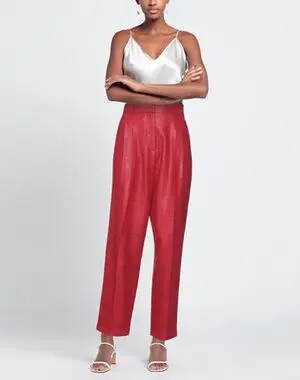 Elisabetta Franchi Tapered High-waisted Pants