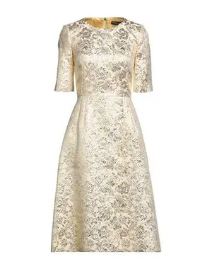 Dolce & Gabbana Brocade Flared Midi Dress