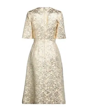 Dolce & Gabbana Brocade Flared Midi Dress