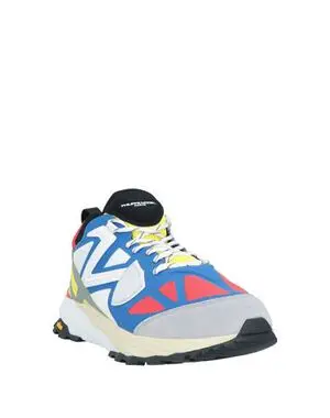 Philippe Model Multicolor Pattern Techno Fabric Sneakers - Blue