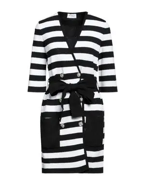 FERRAGAMO Striped Knitted Cardigan