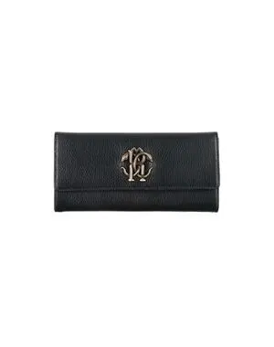 Roberto Cavalli Wallet Bovine Leather - Black